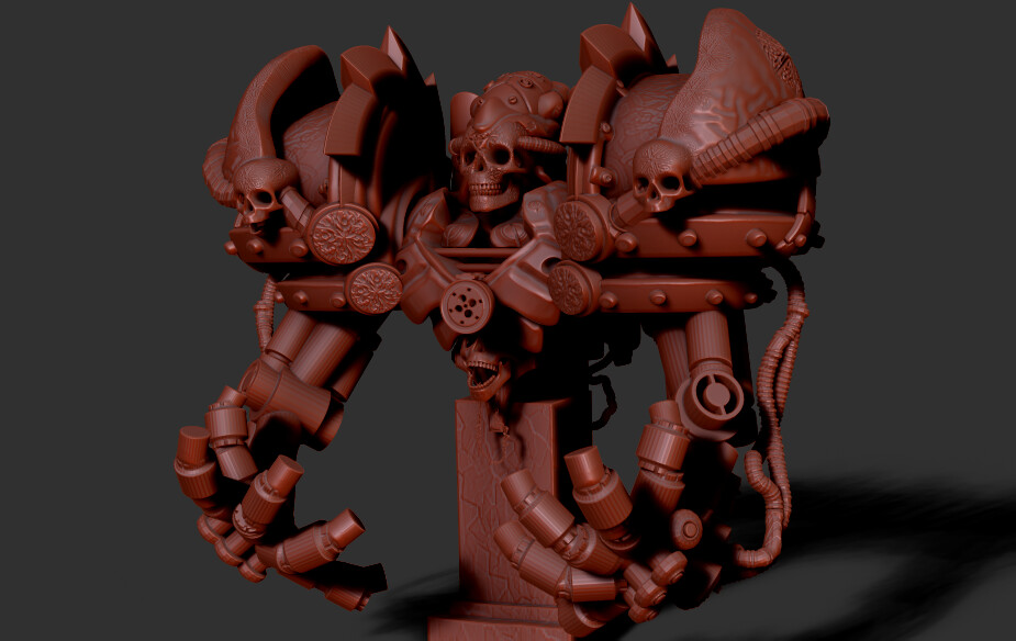 ArtStation - SKULL ROBOT