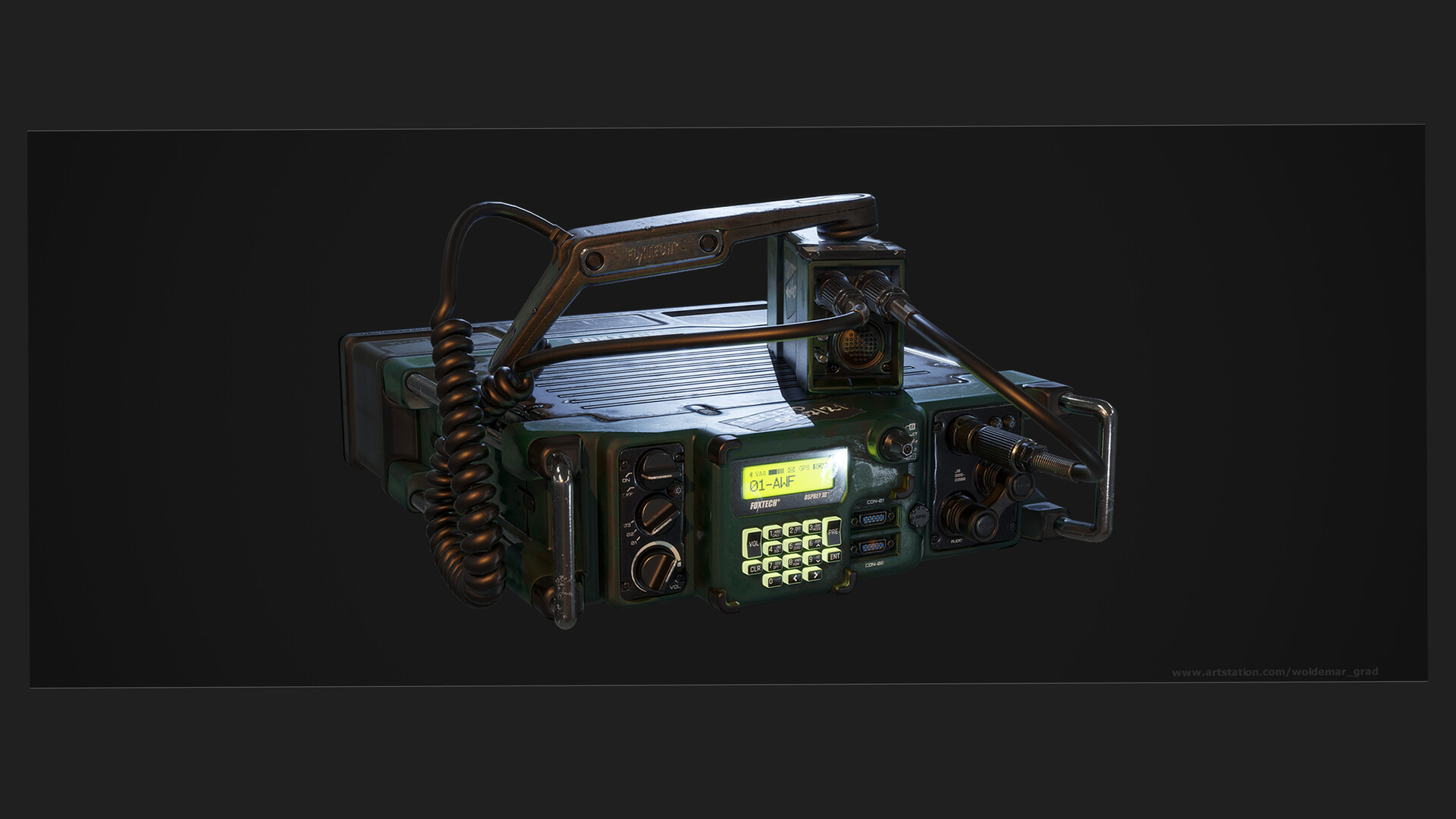 ArtStation - Military Radio