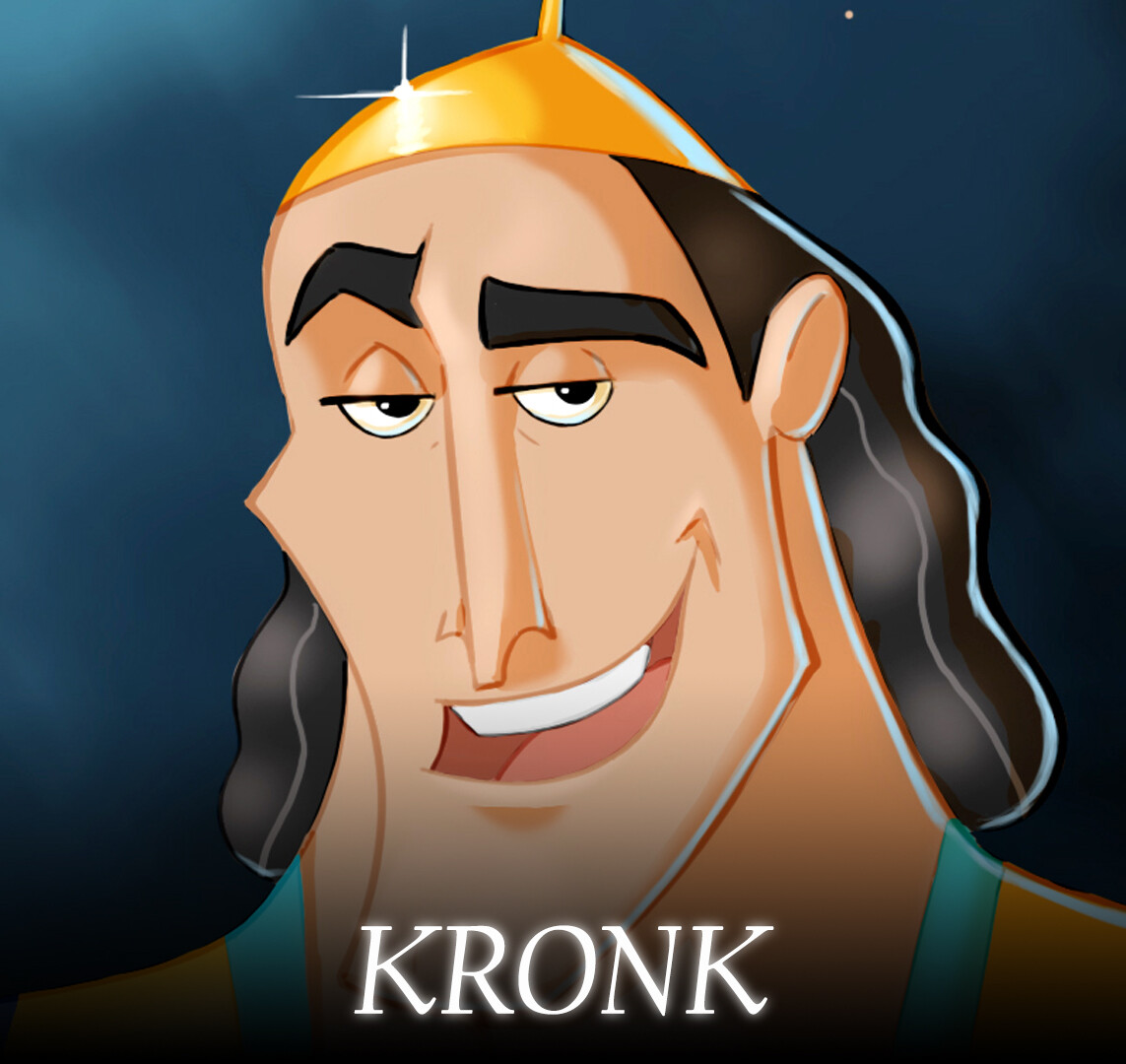 ArtStation - Kronk - The Emperor's New Groove