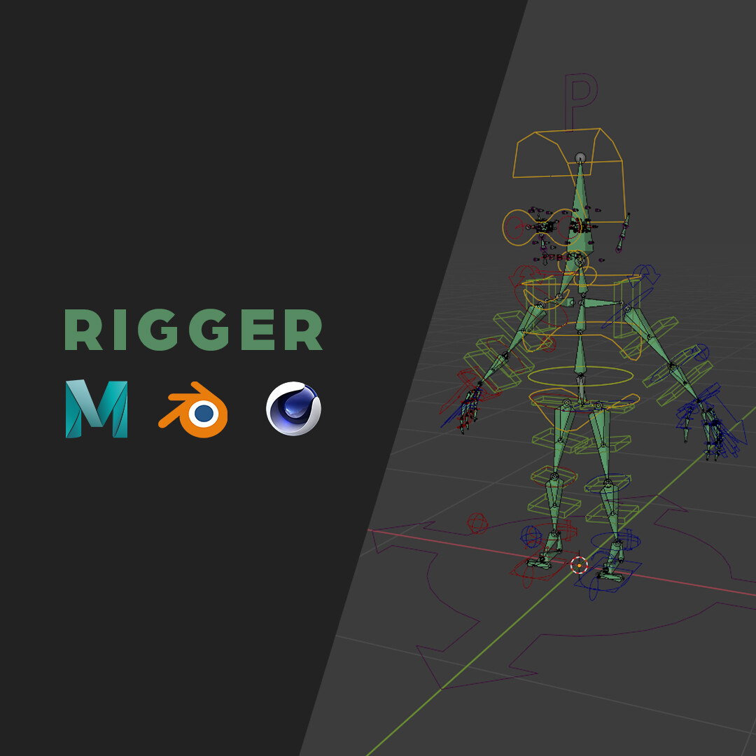 ArtStation - Rig Reel - Cinema 4D