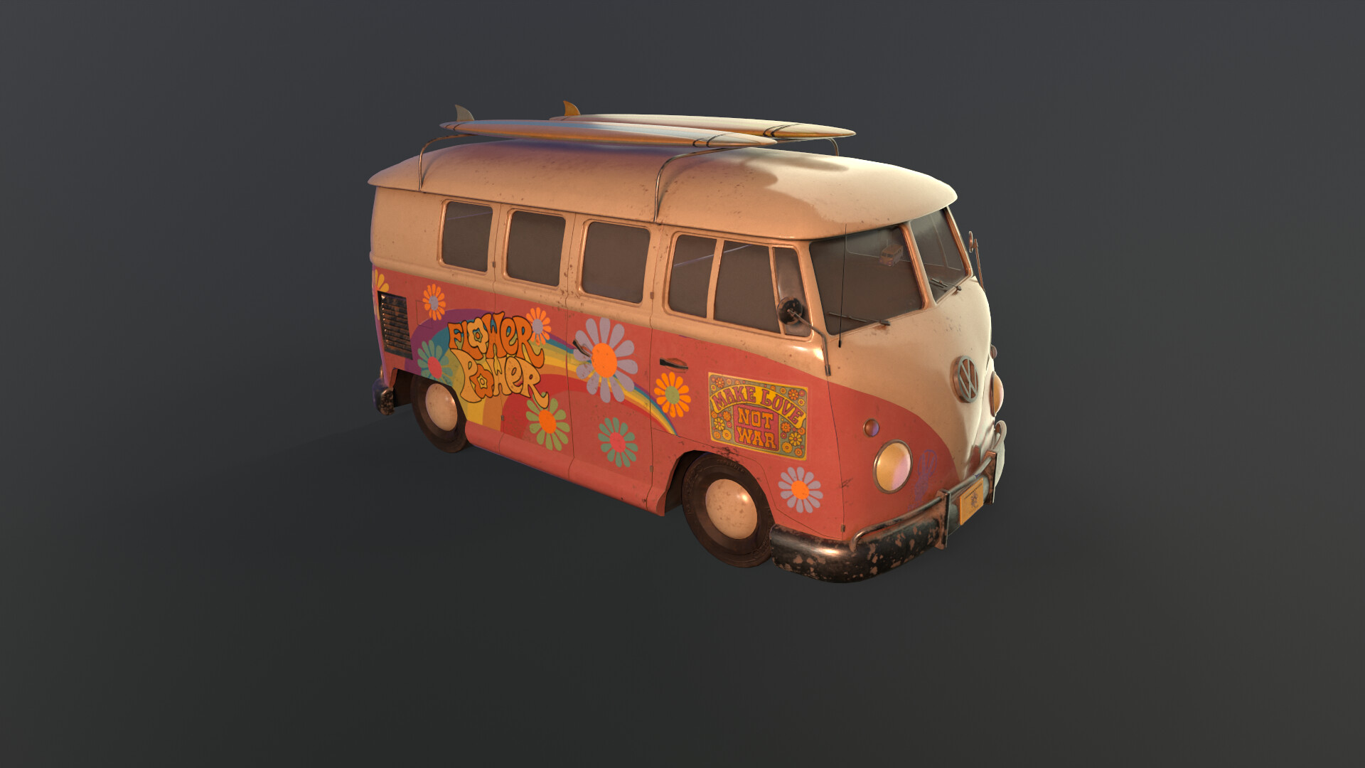 ArtStation - Hippy Van