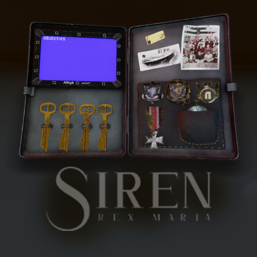 ArtStation - Siren : Rex Maria Props 2/2