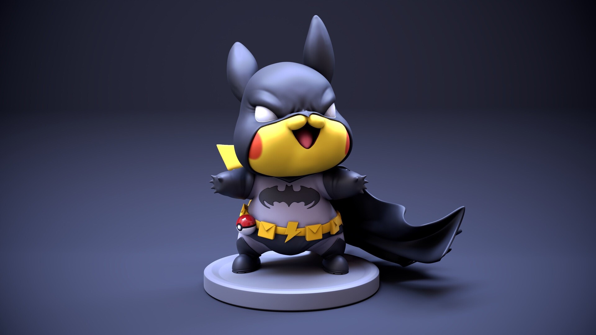 ArtStation - Pikachu BATMAN