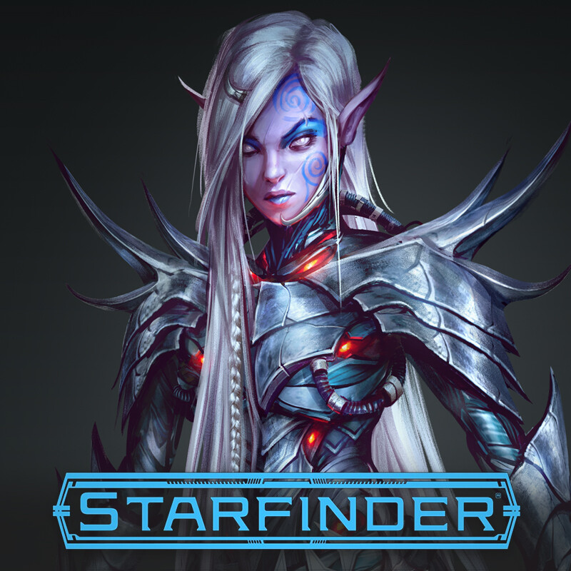 ArtStation - Dark elf assassin