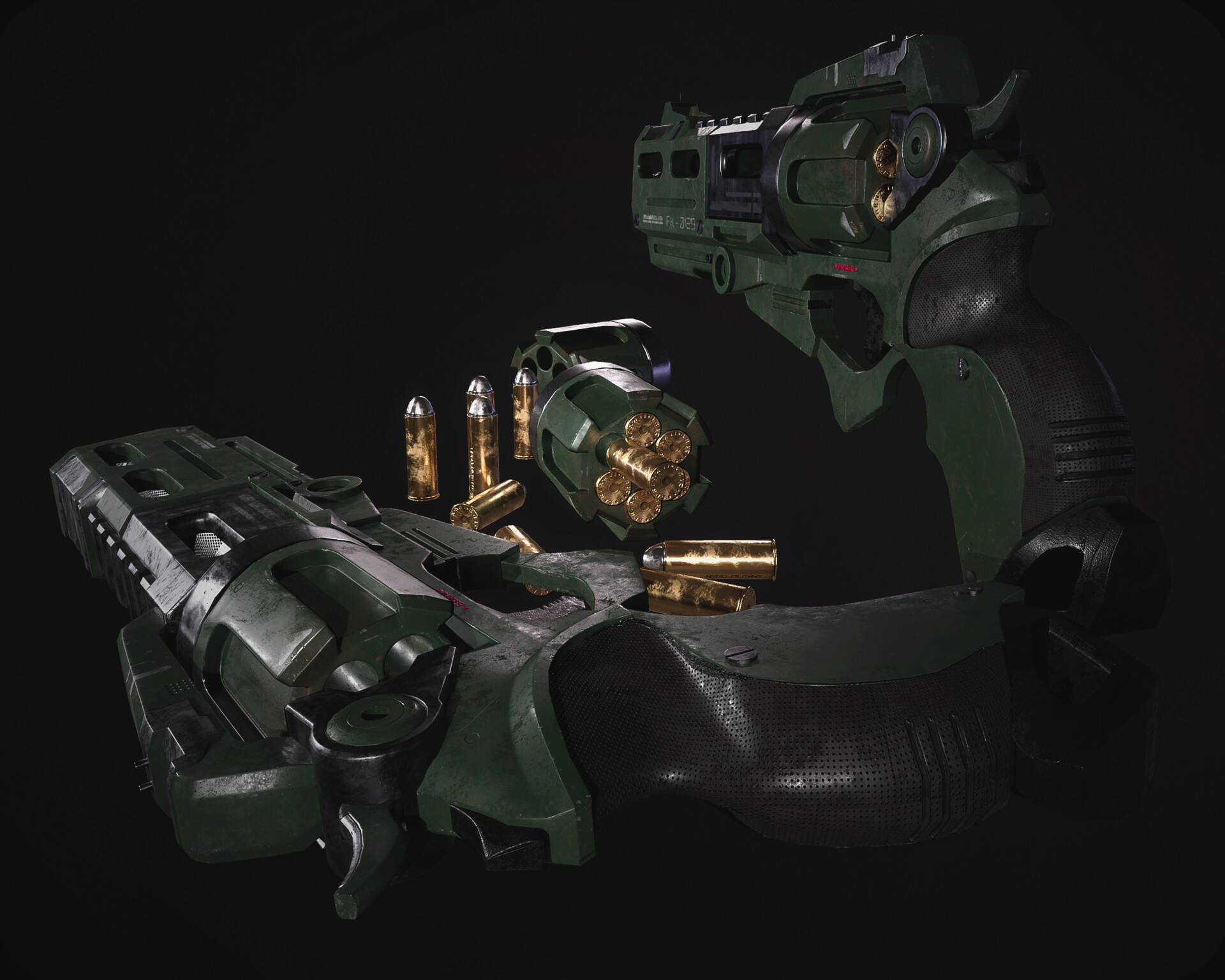 ArtStation - Advanced Revolver