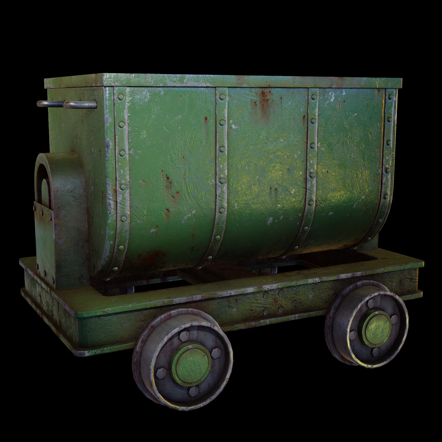 ArtStation - Mining cart