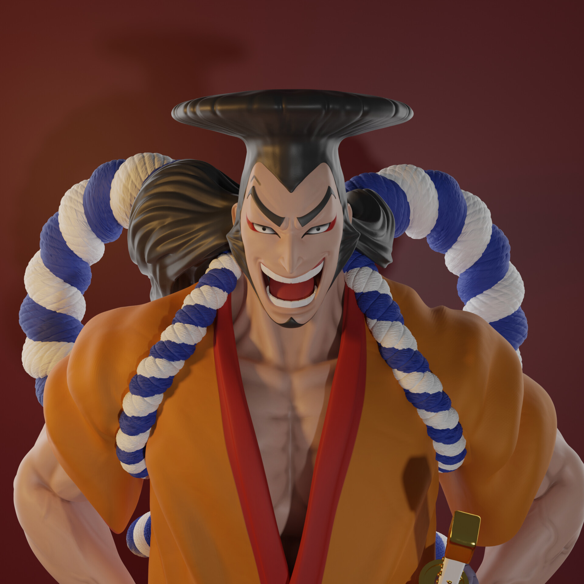 ArtStation - Kozuki Oden One Piece