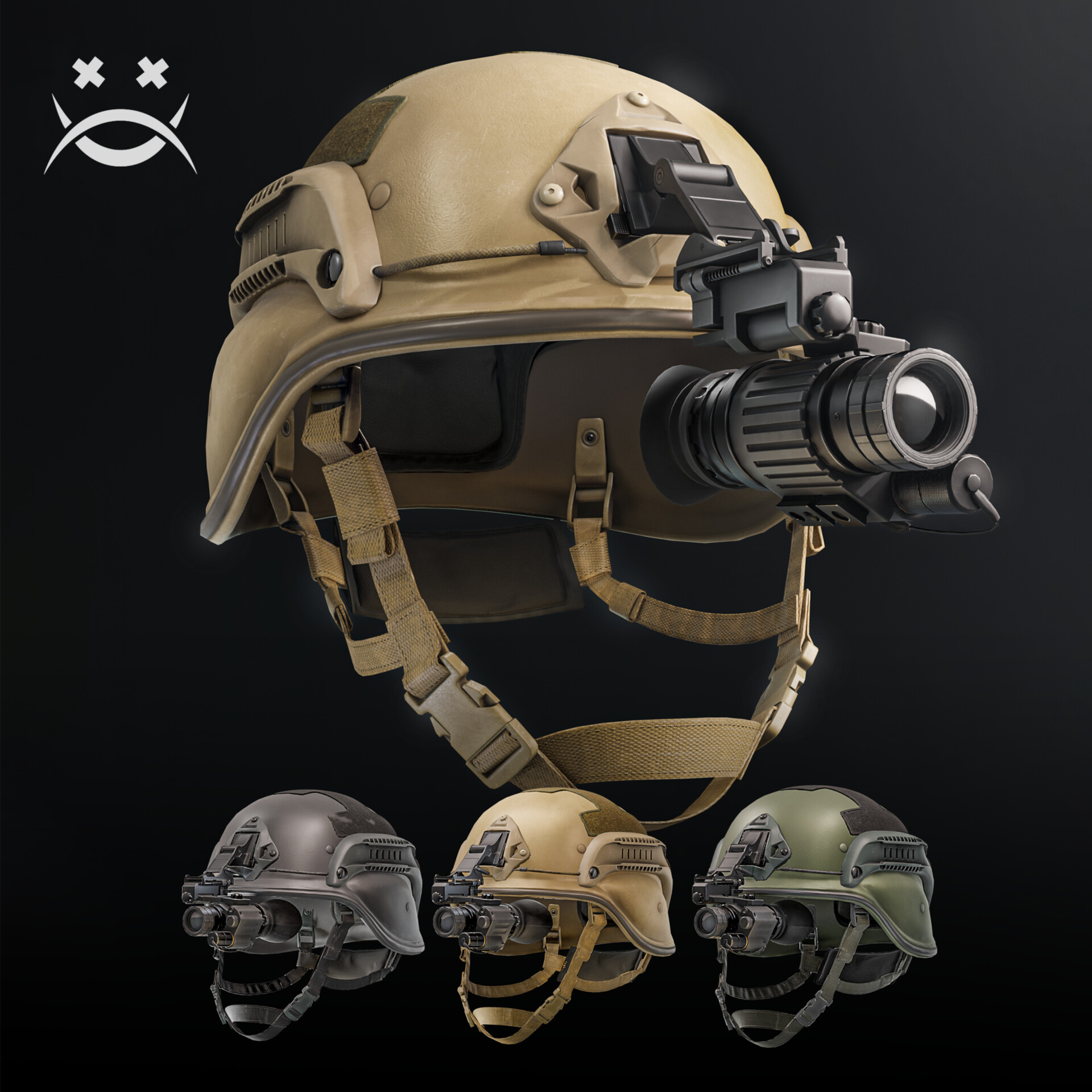 ArtStation - Tactical Helmet