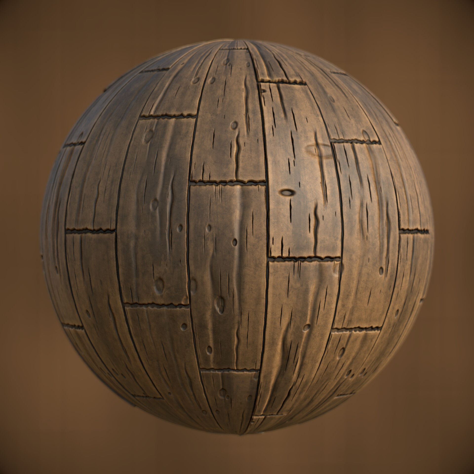 ArtStation - Stylized Wooden Planks
