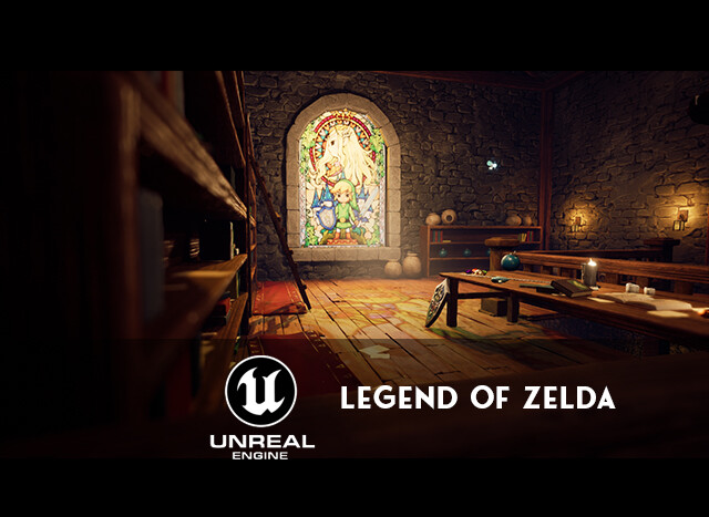ArtStation - Zelda Library