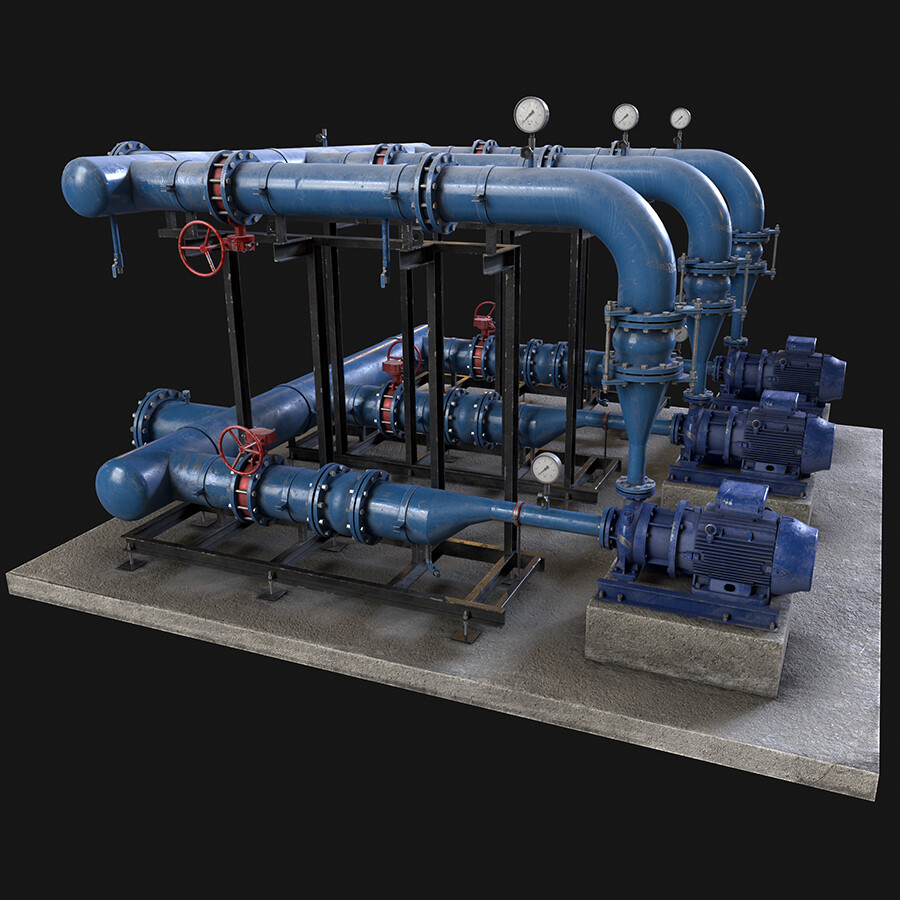 ArtStation - Pumping Station