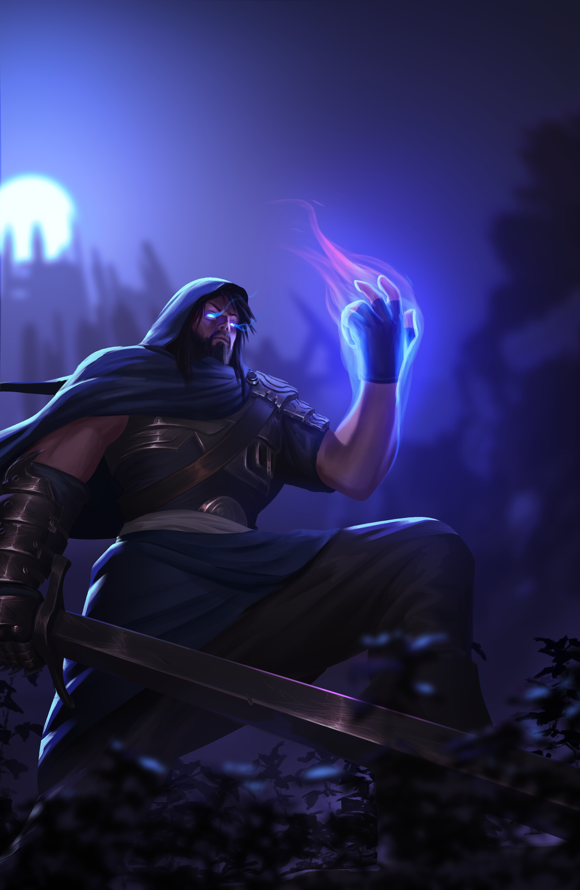 ArtStation - Mercenary Nephil - Splash Art