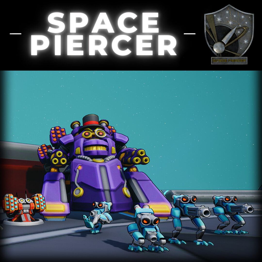 Guillaume Bolis - Space piercer character assets