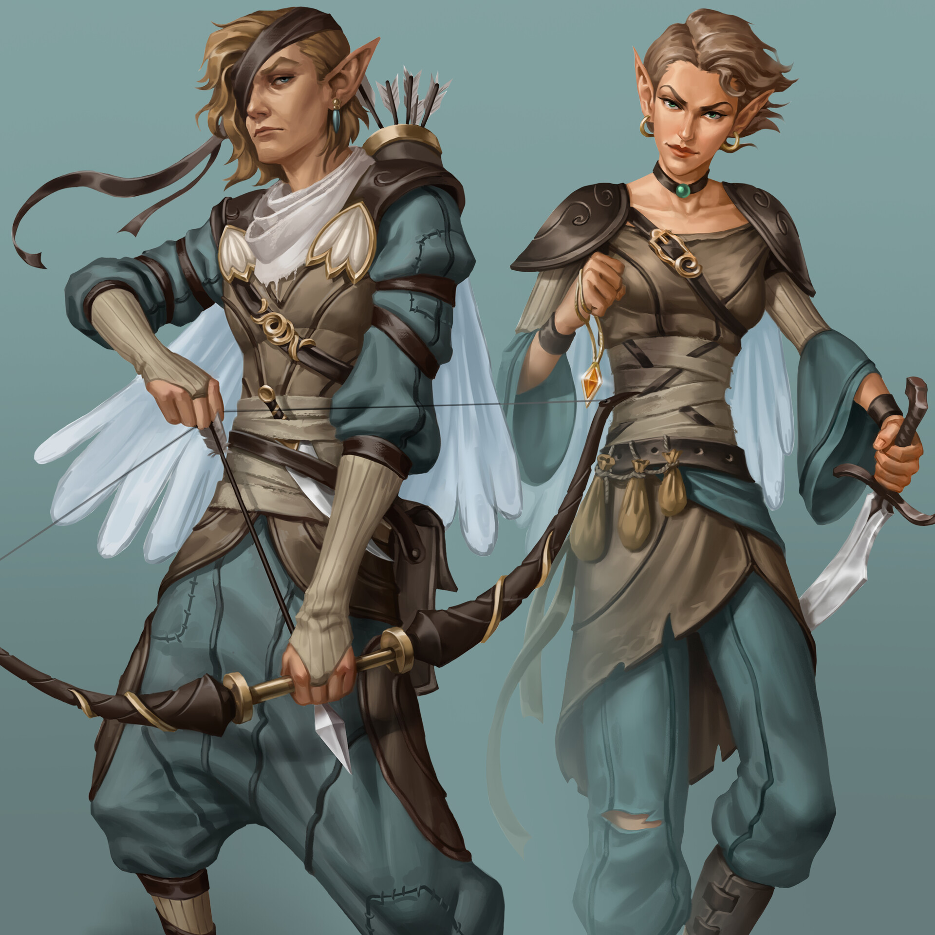 ArtStation - Elf Thieves