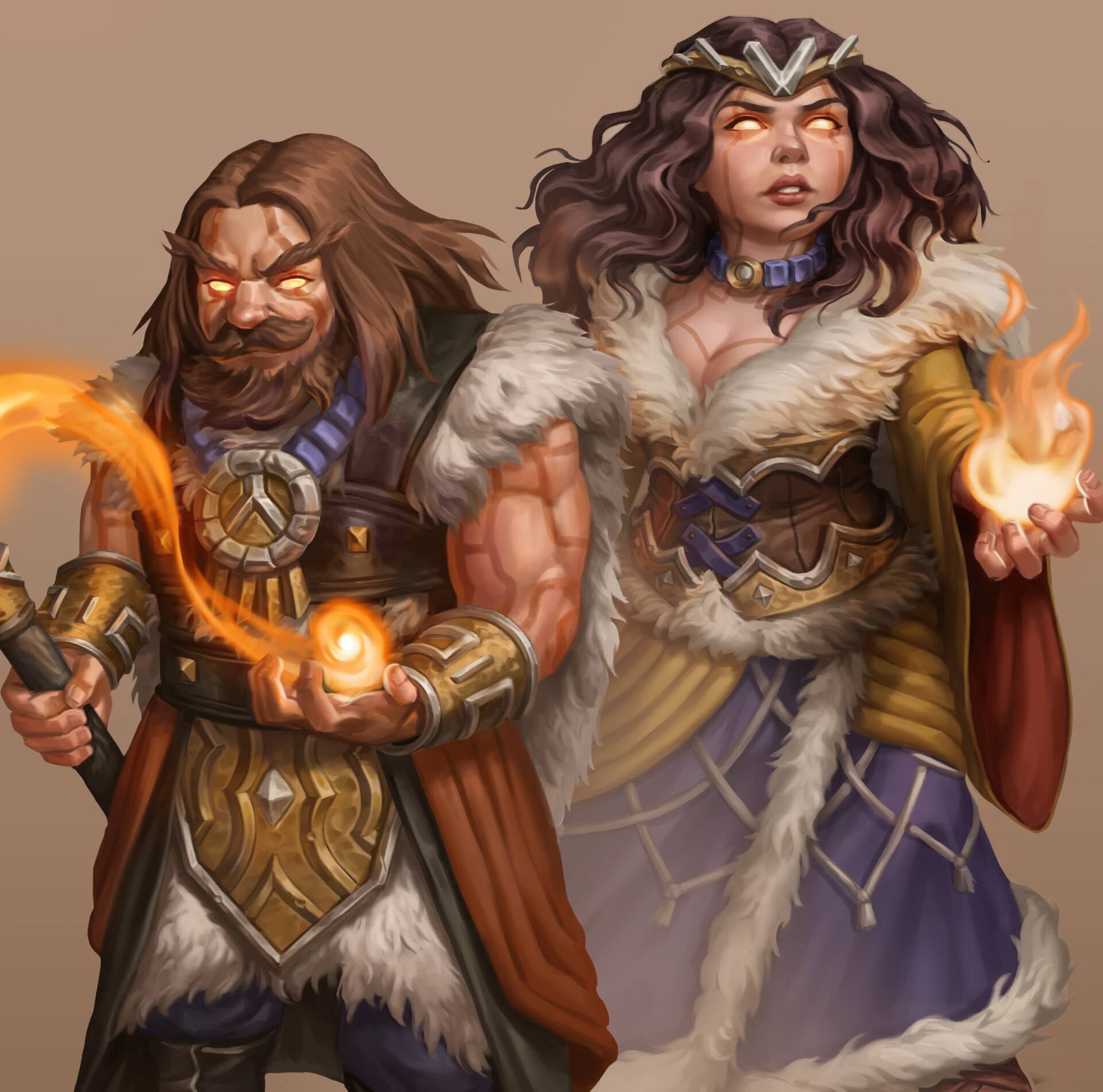 ArtStation - Dwarf Mages