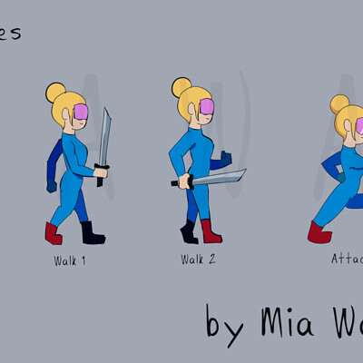 ArtStation - Casey Sprite Work