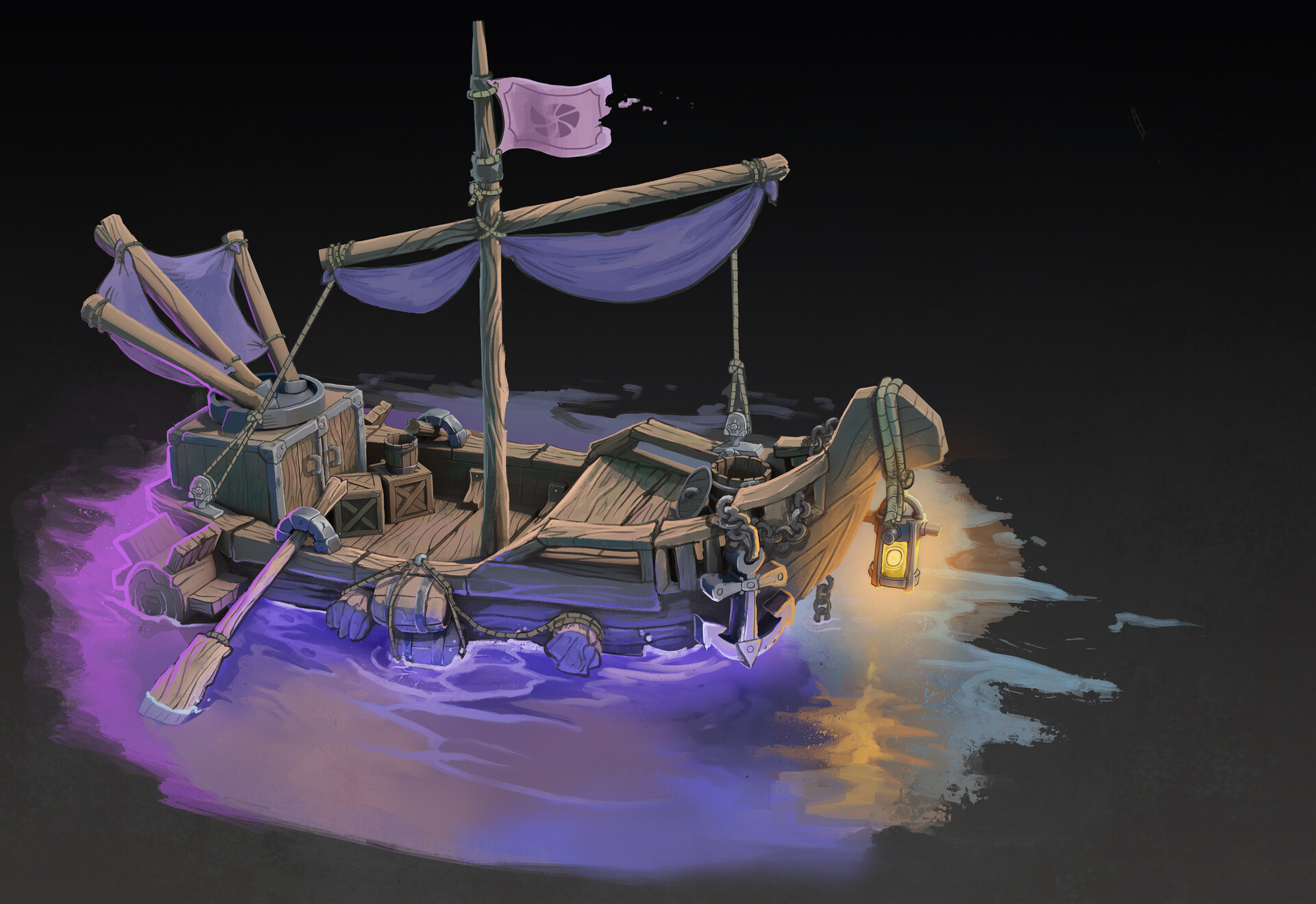 ArtStation - Fishing Boat