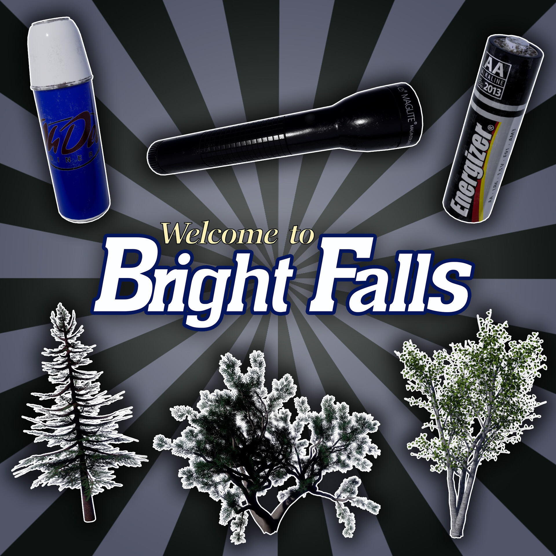 ArtStation - "Welcome To Bright Falls" - Alan Wake Environment Project