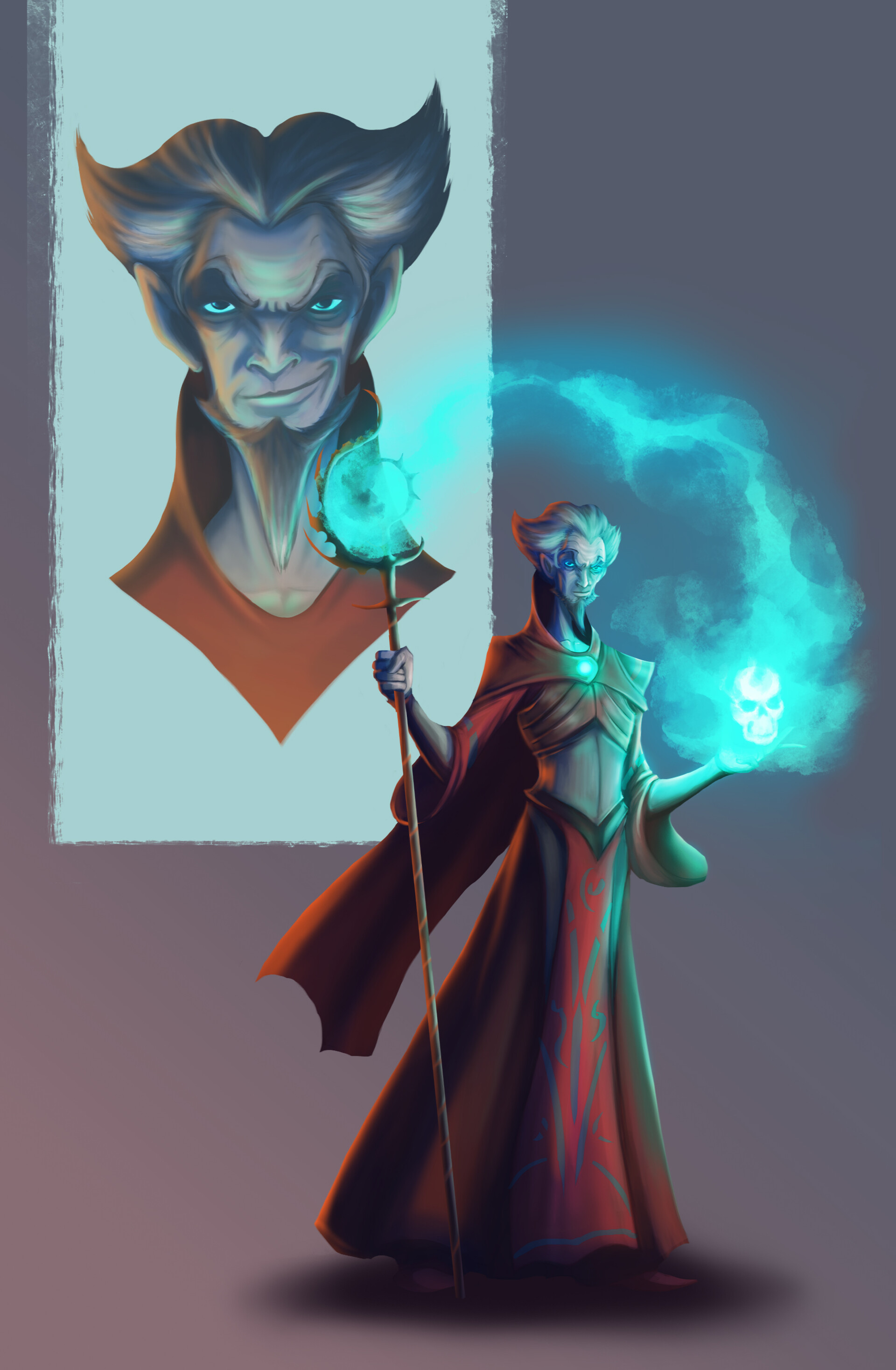 ArtStation - necromancer concept