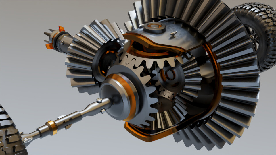 ArtStation - Basic Automobile Differential