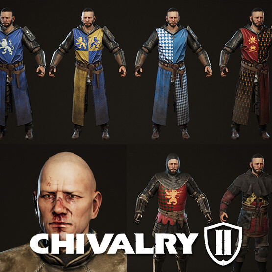 ArtStation - Chivalry 2 - Character Customization