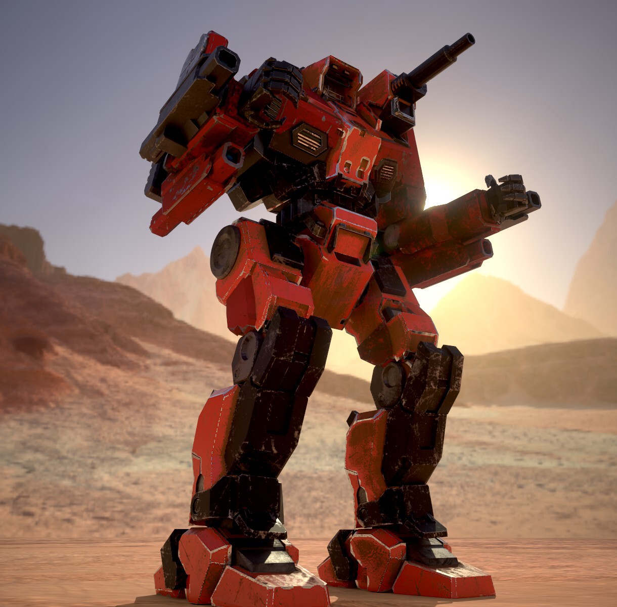 ArtStation - MW5 Merc