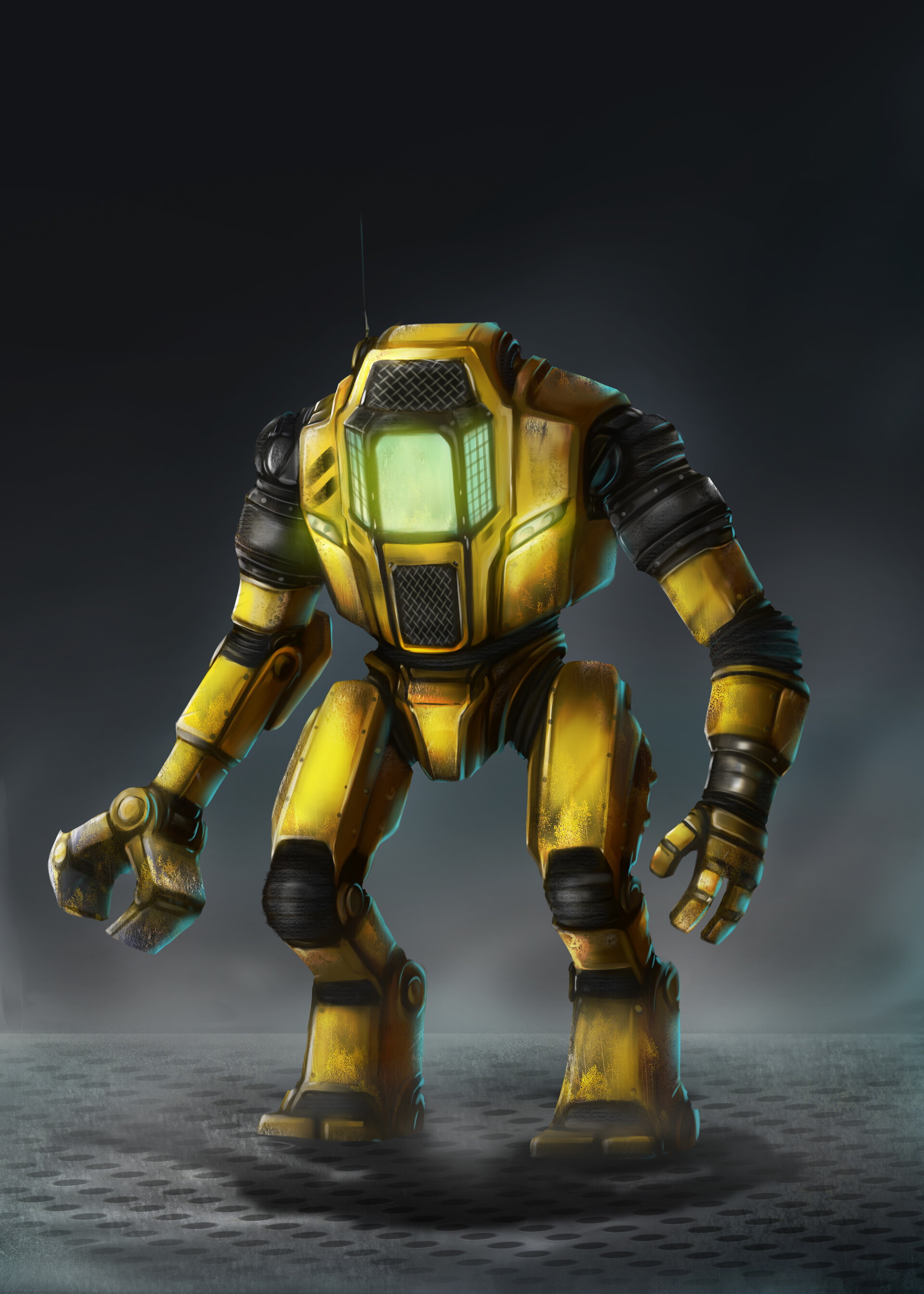 ArtStation - Builder mech