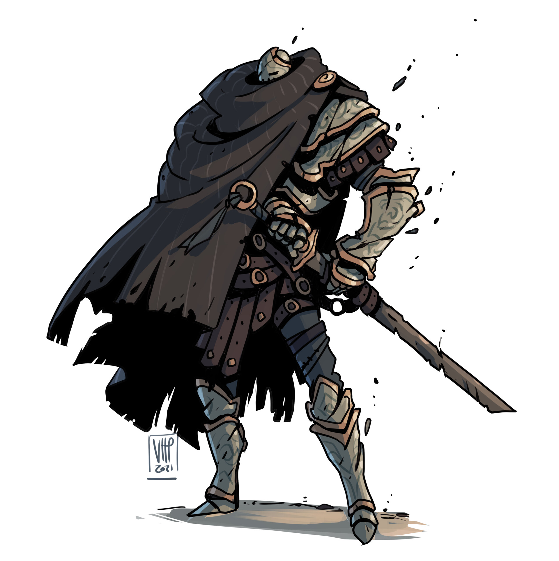 ArtStation - Fretom shattered wanderer