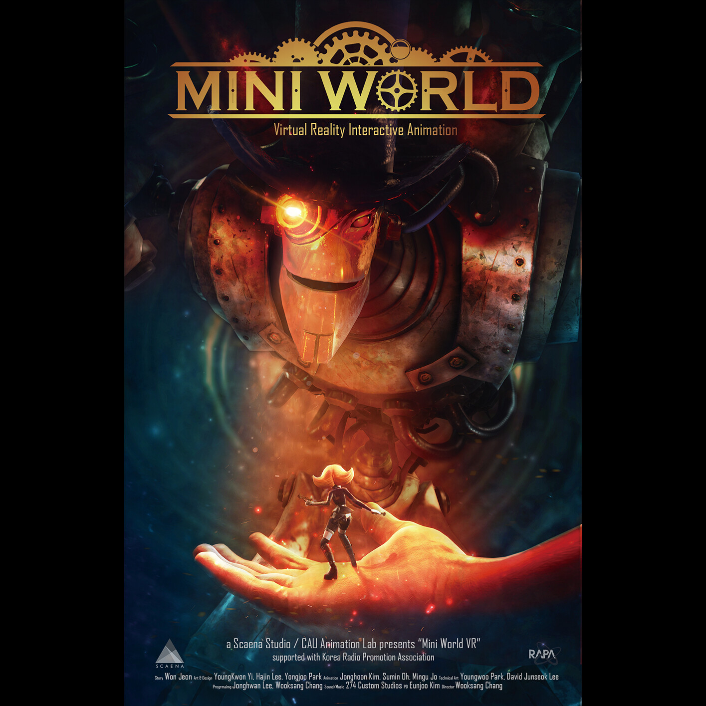 ArtStation - VR animation Mini World poster