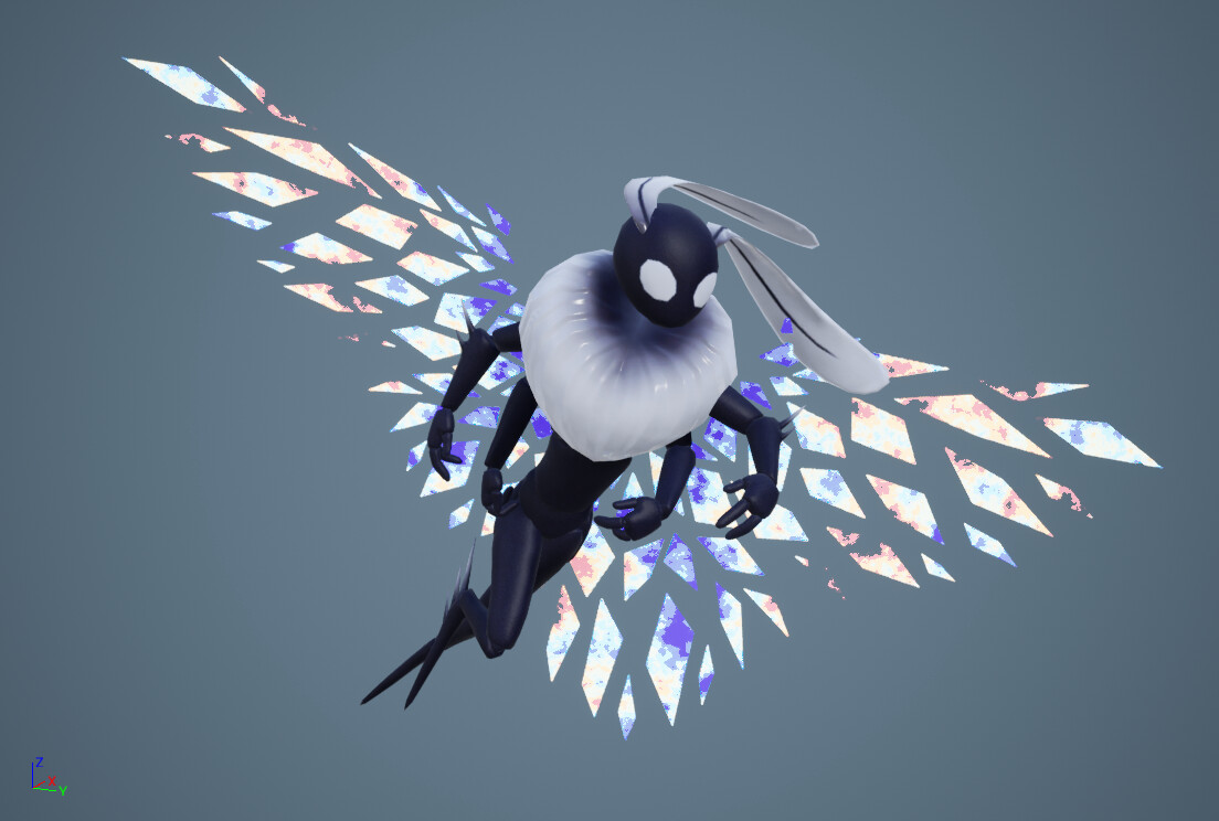 ArtStation - Moth Character - Gestalt