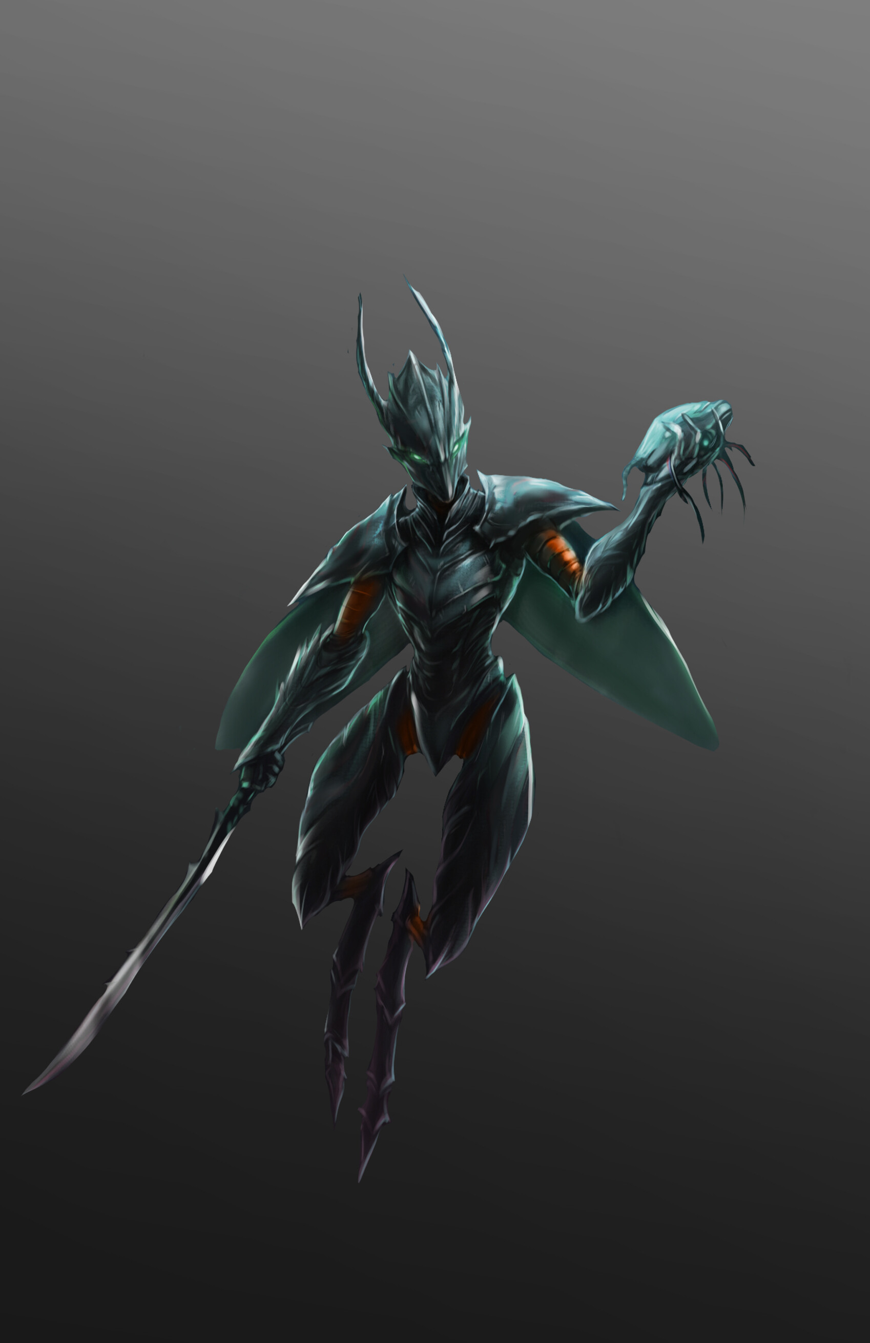 ArtStation - insect warrior concept