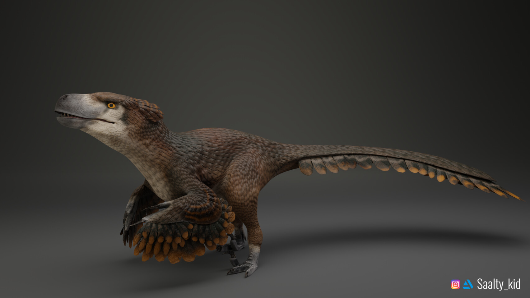 ArtStation - Utahraptor