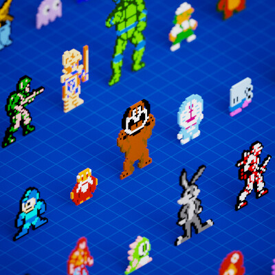 ArtStation - NES Characters
