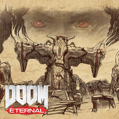ArtStation - DOOM Eternal | Codex Entries