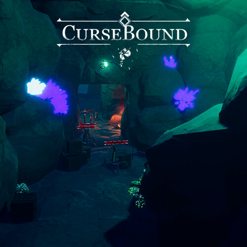 ArtStation - Cursebound - Cave Environment