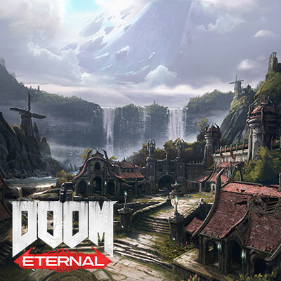 ArtStation - DOOM Eternal DLC | The World Spear