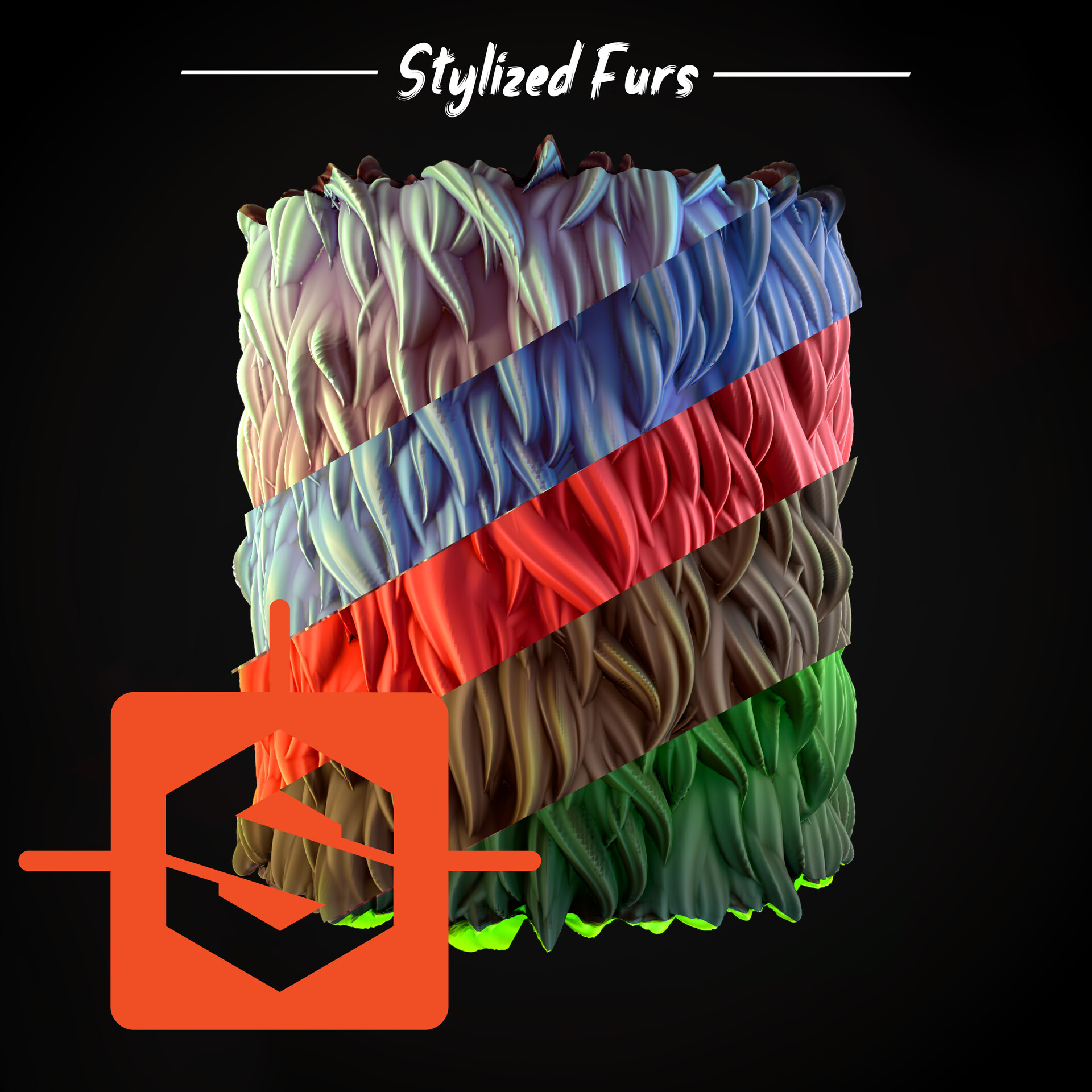 ArtStation - Stylized Fur