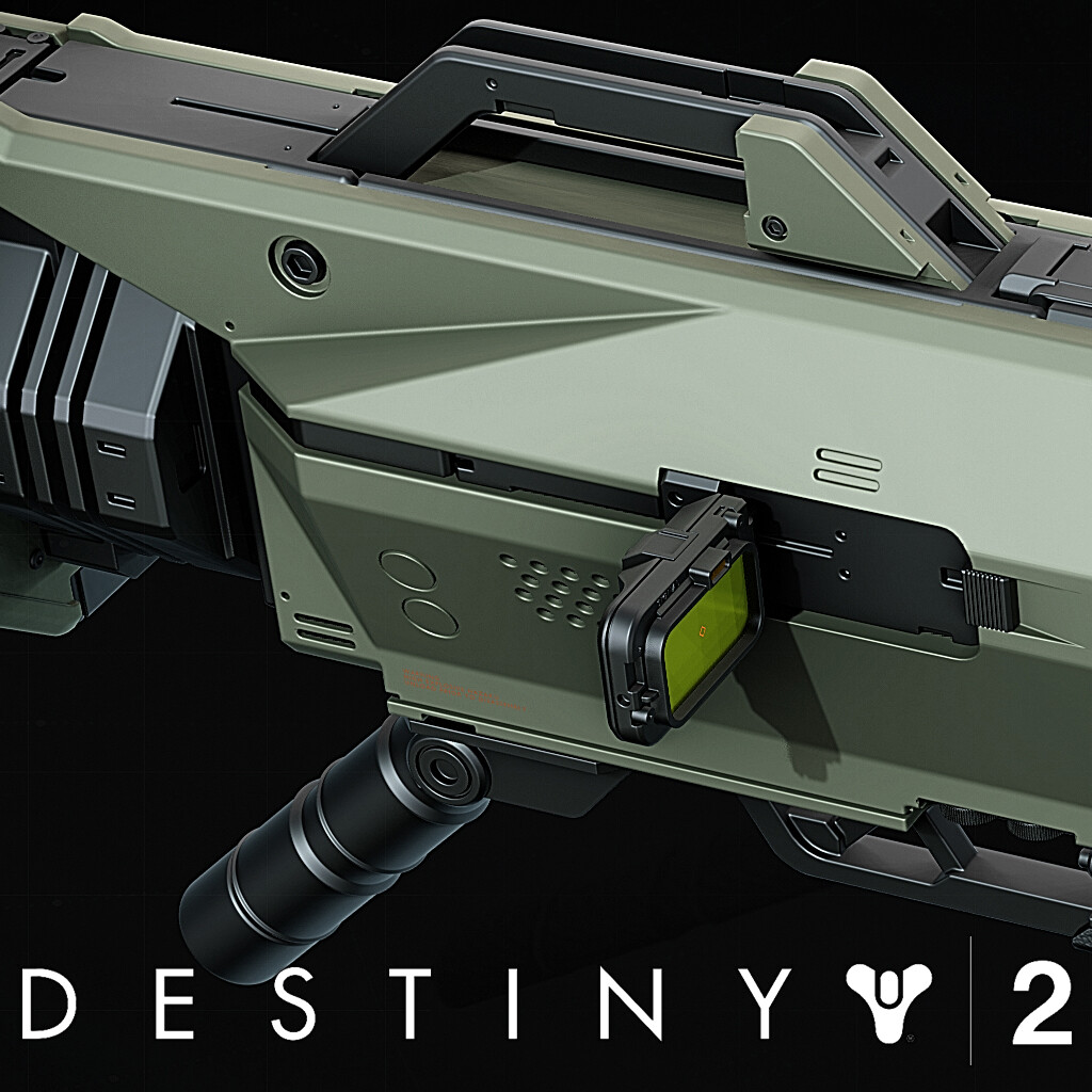ArtStation - Destiny 2 / Objective Reality - Truth Rocket Launcher Ornament