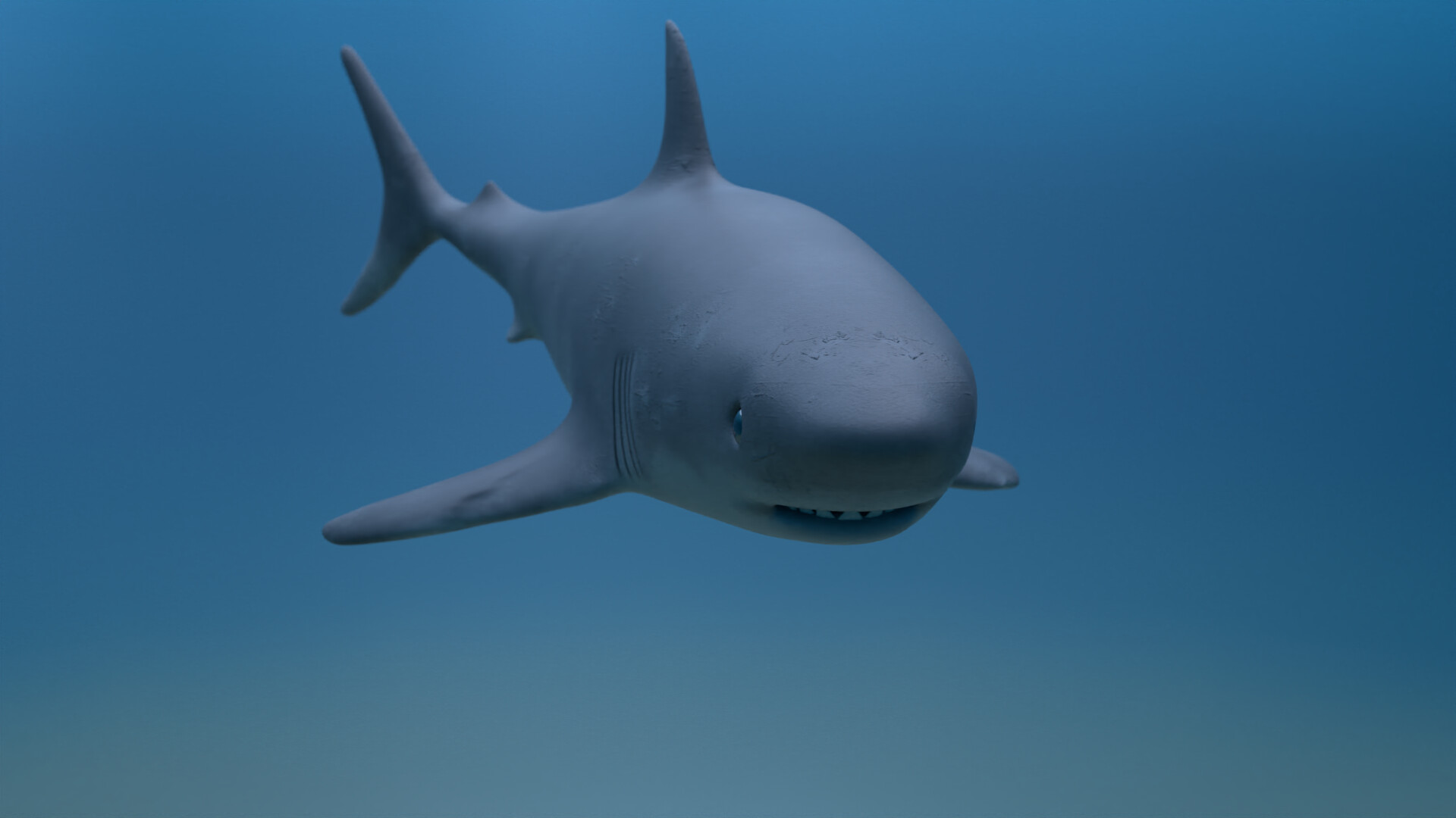 ArtStation - Shark swimming | Animation short