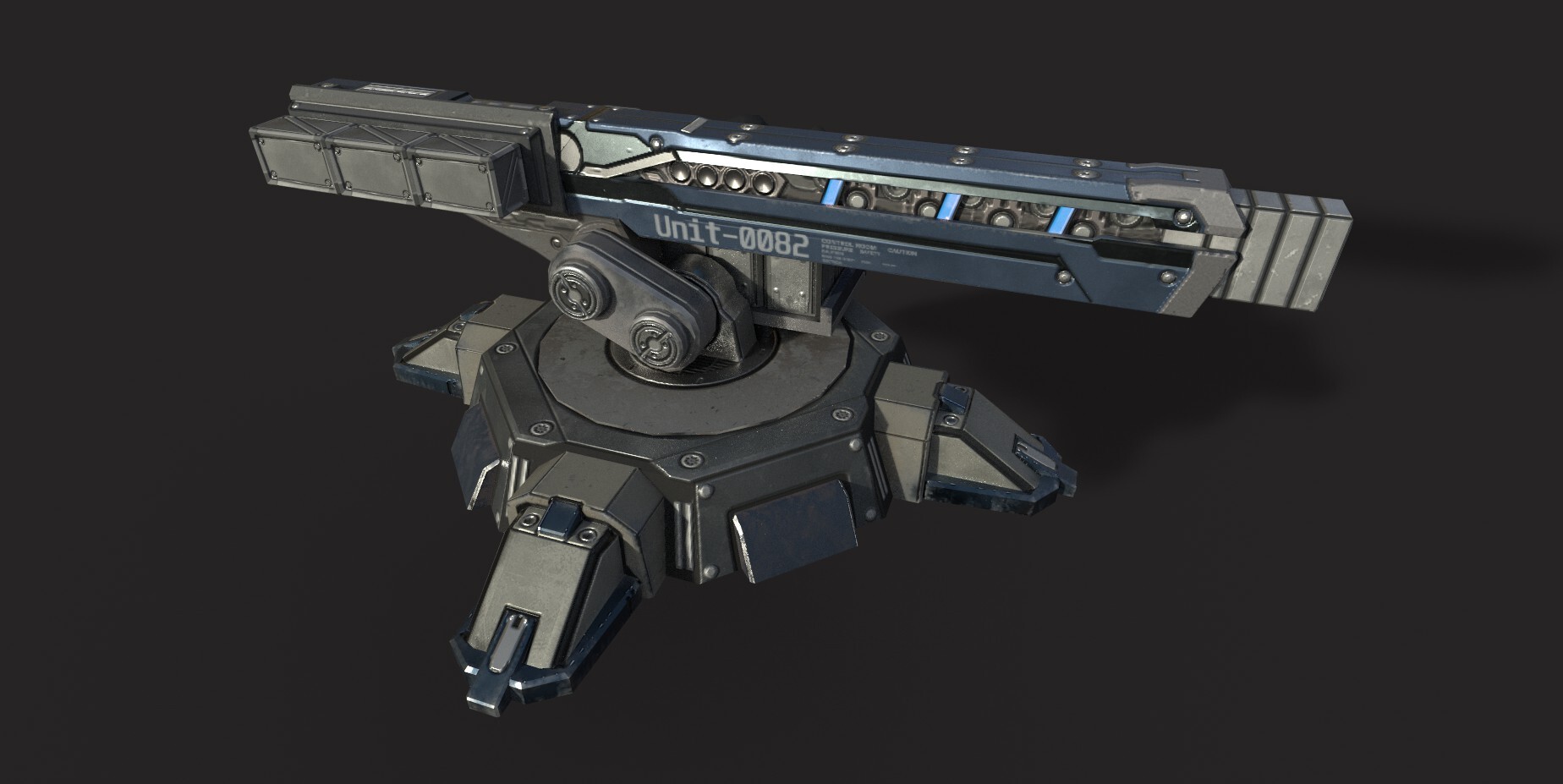 ArtStation - Gauss Turret