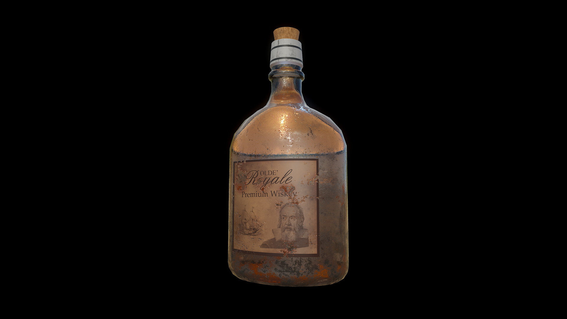 ArtStation - Fallout 3 Style Whiskey For Fallout 4