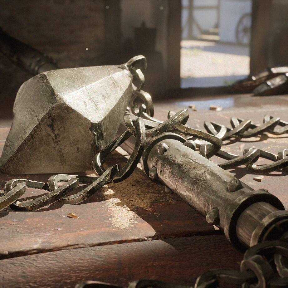 ArtStation - Medieval Flail