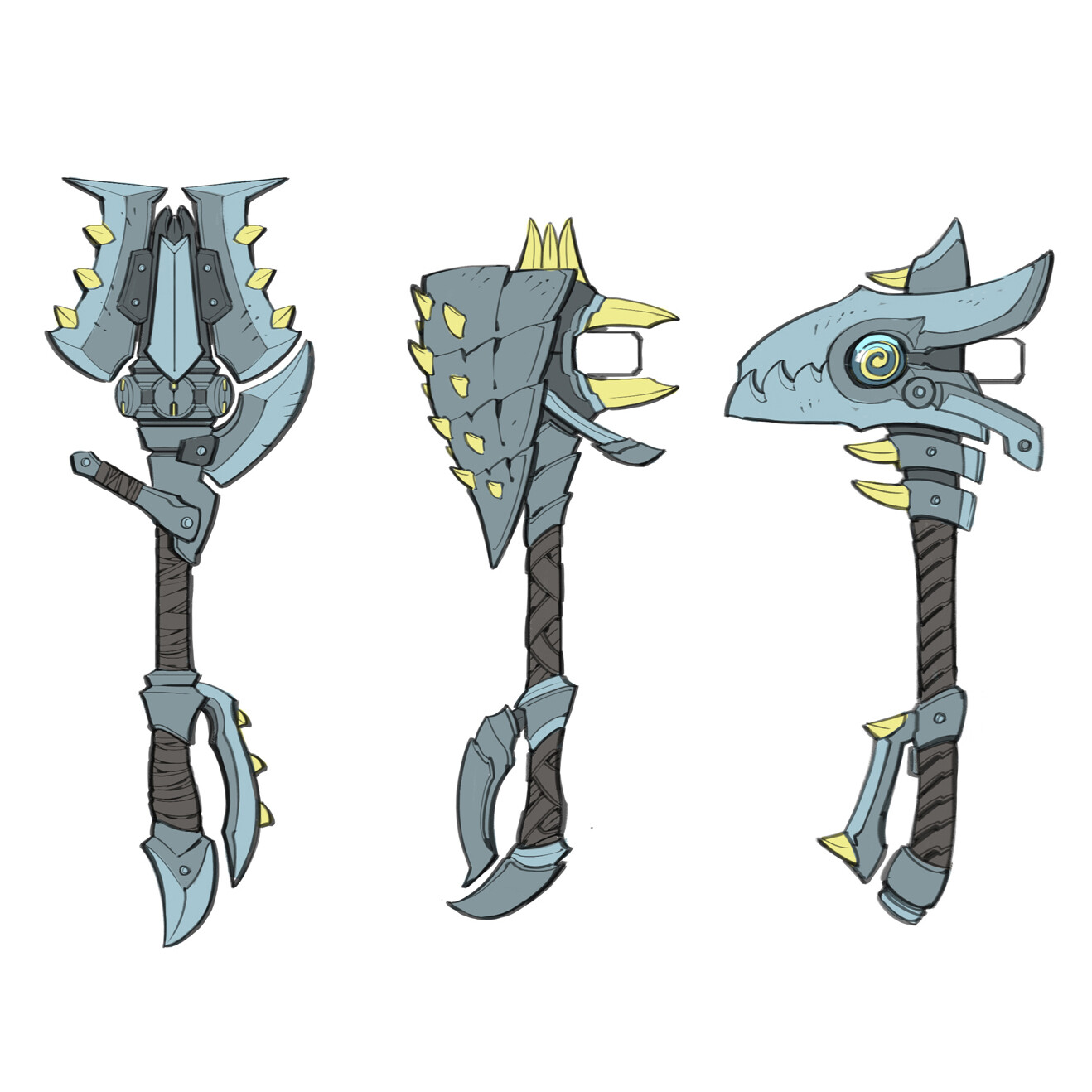 ArtStation - Dauntless - Hammer Development