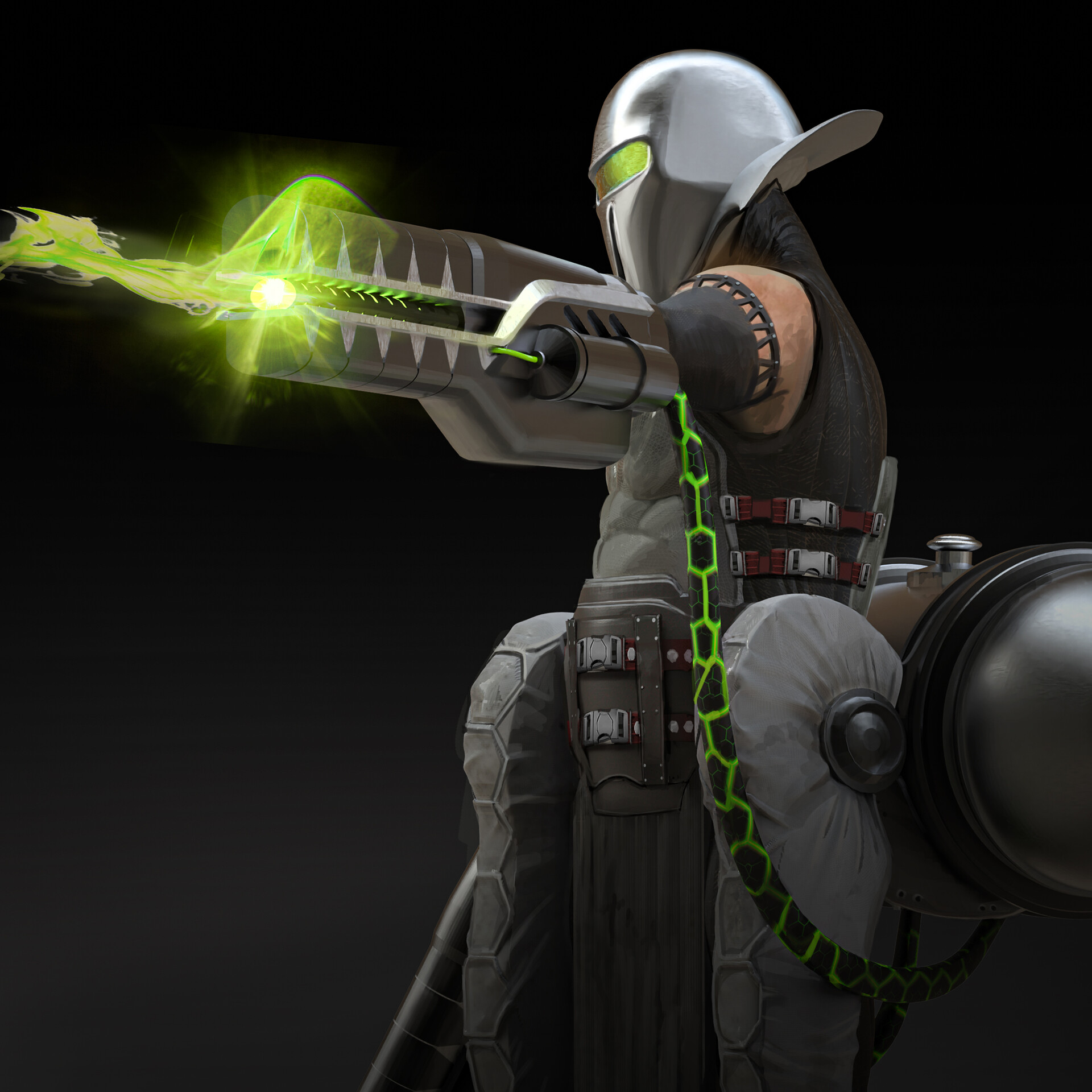 ArtStation - Flame Enforcer Concept