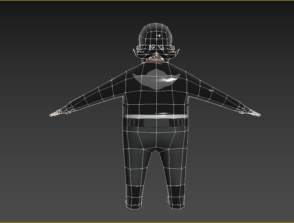 ArtStation - logan n brogan tobot retopology for ar game