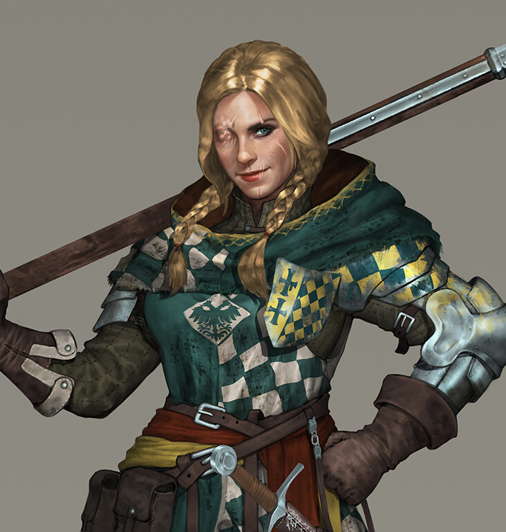 ArtStation - Halberdier