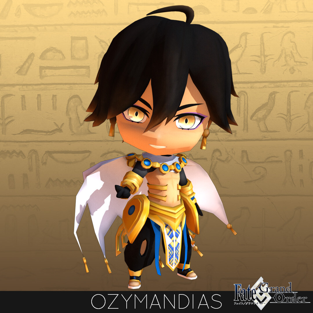 ArtStation - Chibi Game Model -Ozmandias