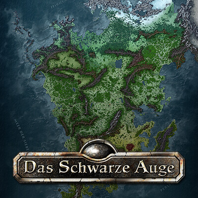 ArtStation - AVENTURIEN - The World Map