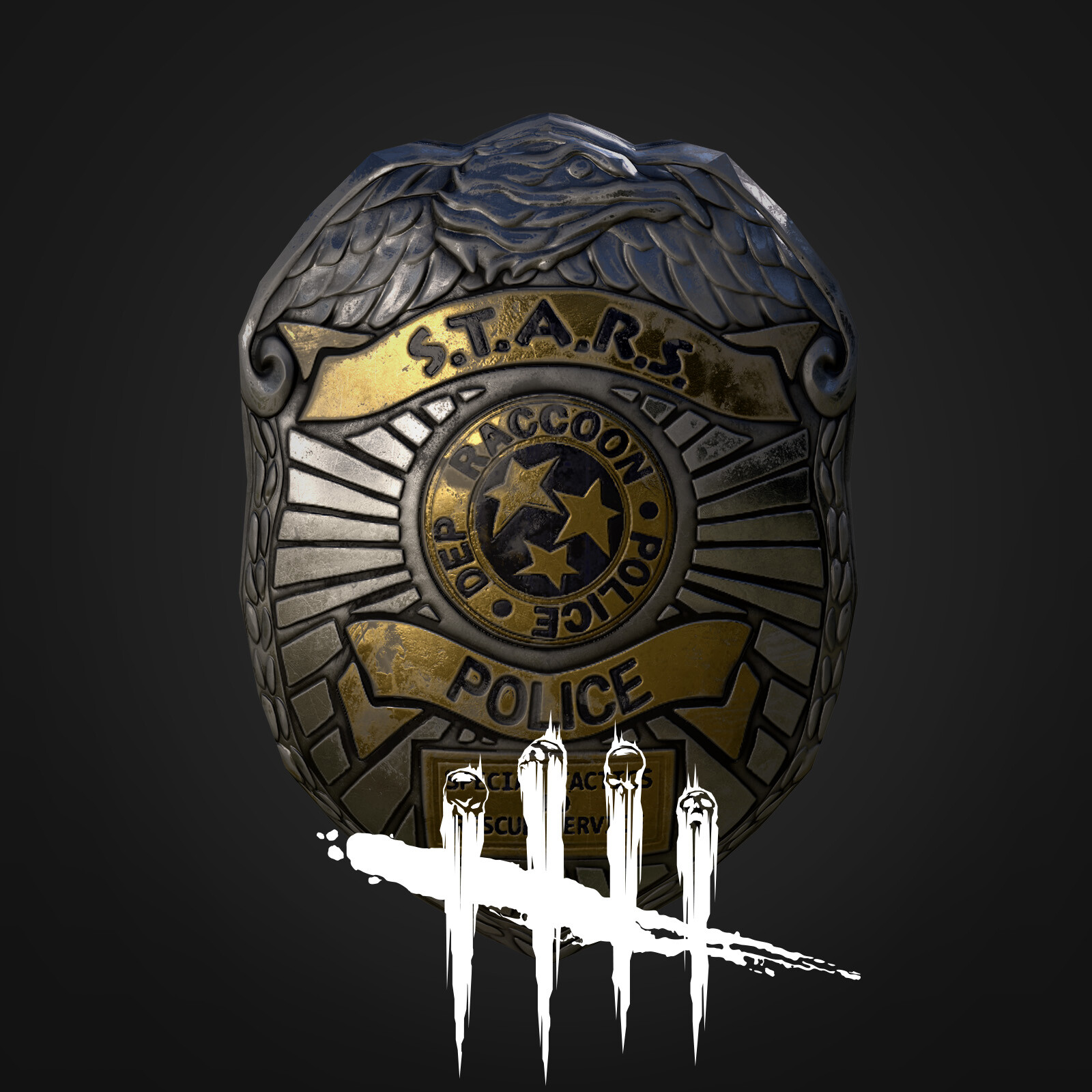 ArtStation - Dead by Daylight - Raccoon Police Station Props