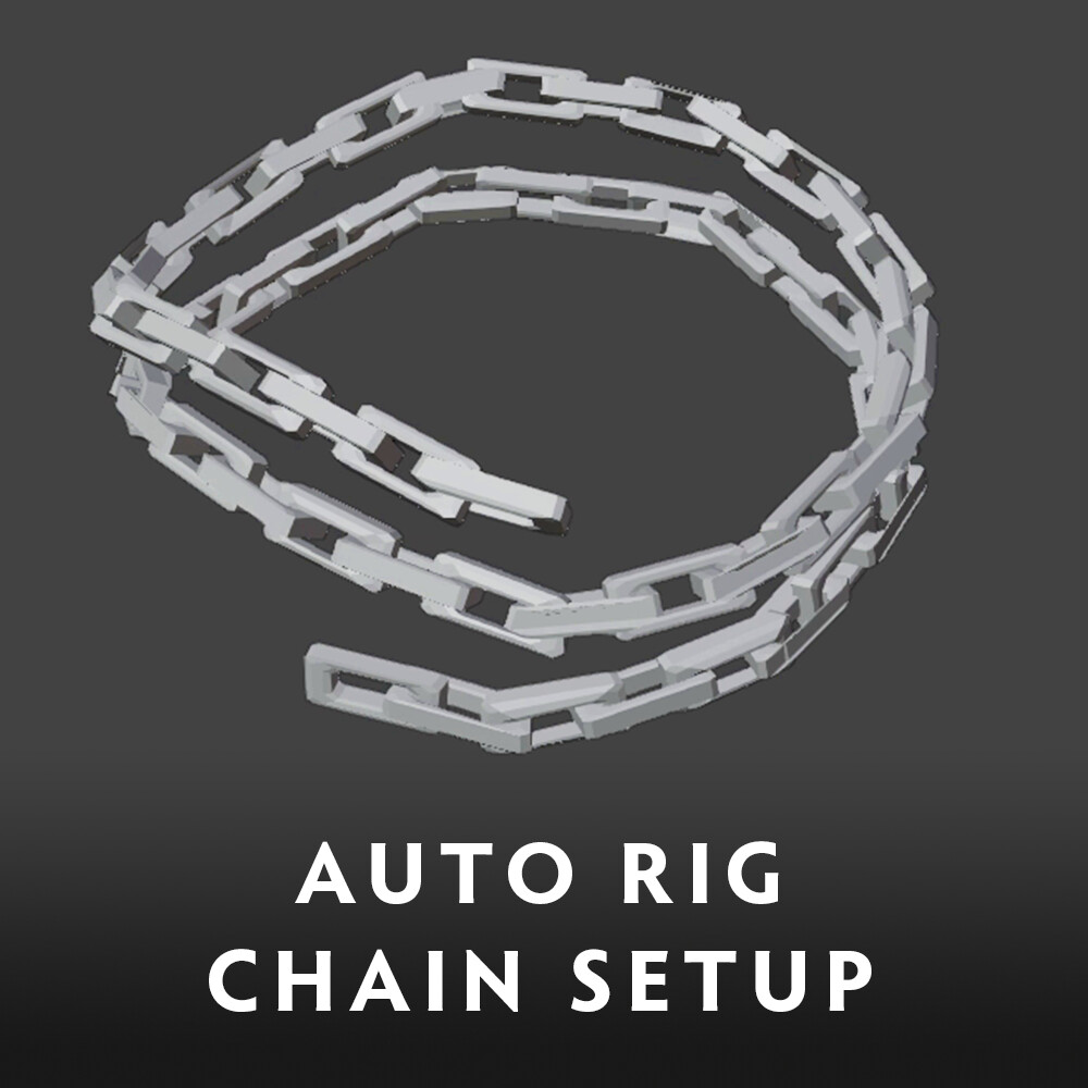 ArtStation - Chain Animation Tool on Blender